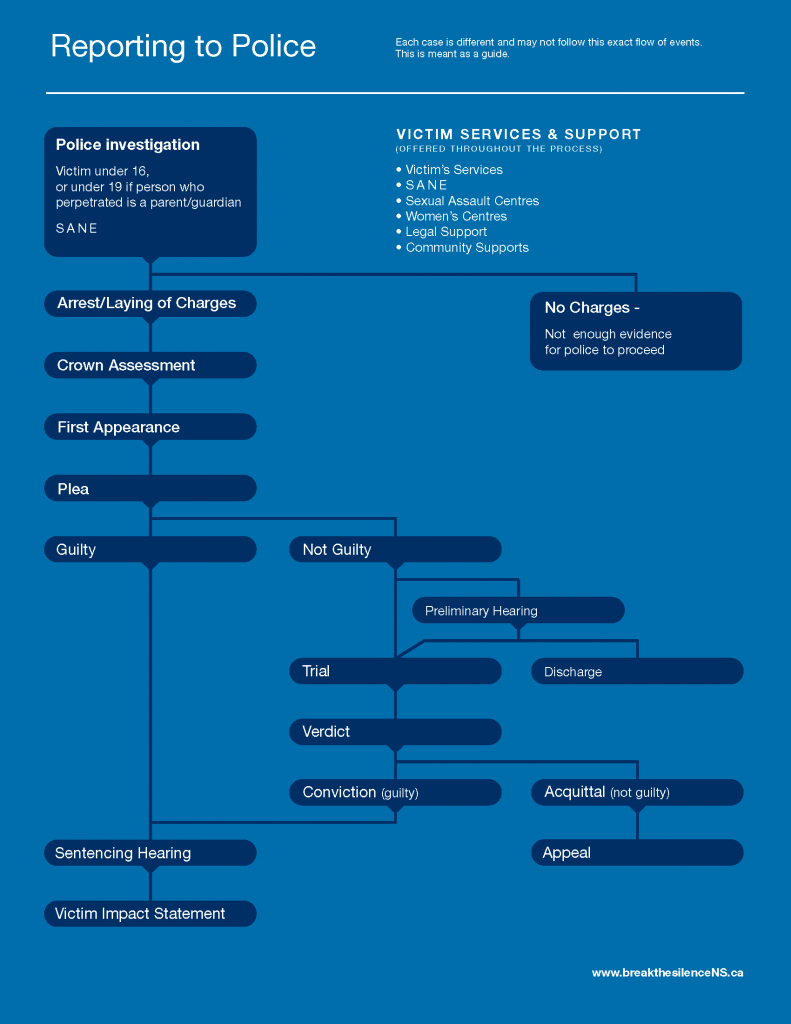 Reporting to the Police – Supporting Survivors of Sexual Violence